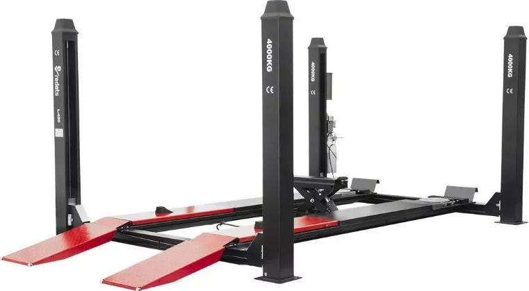 Elevator auto cu 4 coloane 4t 380v cu cric canal incorporat gb2804 ...