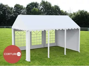 4X6 M CORT EVENIMENTE PROFESSIONAL XXL PVC IGNIFUG ALB 514_17