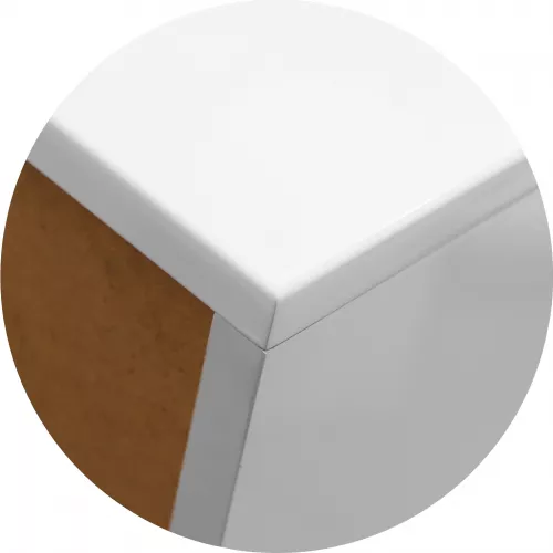 Dulap baie Baza din Mdf vopsit lucios fronturi si laterale cu blat 35 ...