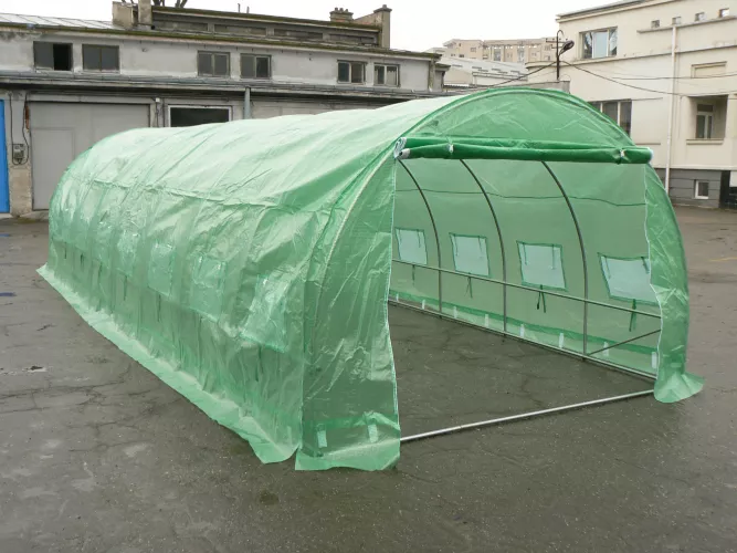 Solar de gradina 3x4 m 12 mp teava galvanizata solar3x4 - domo.ro