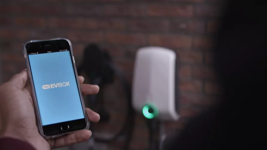 Statie incarcare masini electrice - EVBOX ELVI 11kW cablu Type2 atasat ...