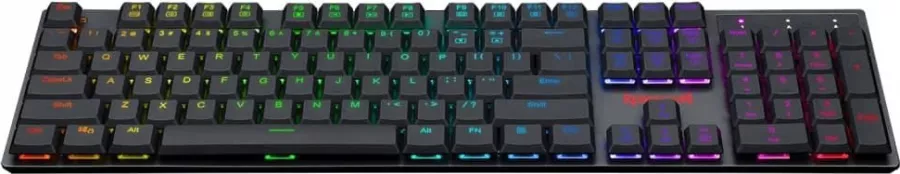 Tastatura Gaming Mecanica Wireless Redragon Apas Pro iluminare RGB ...