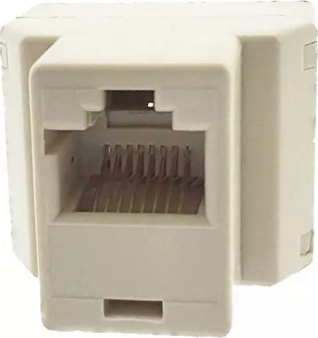 Conector multiplicator retea UTP RJ45 8p8c mama la 2 porturi mama RJ45 ...