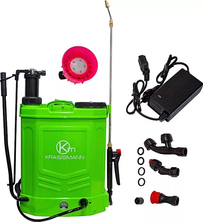 Pompa Stropit 16 Litri KM-16E2 Electrica si Manuala 6 Bar Lance 70 cm