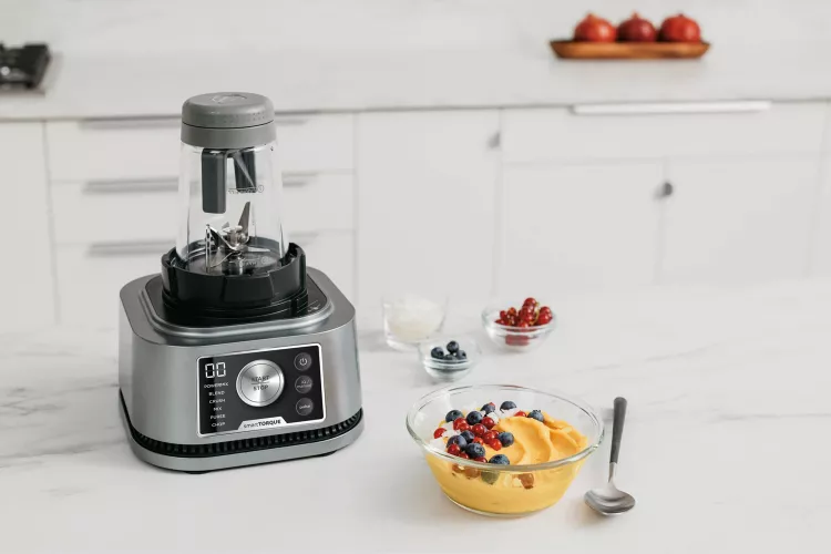 Blender de masa Ninja CB350EU 2.1 L 1200 W Pulse Auto-iQ Gri PowerMix Inox