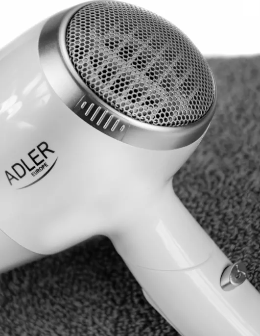 Uscator de par Adler AD 2225 putere 2000W 2 trepte de viteza Alb ad2225 ...