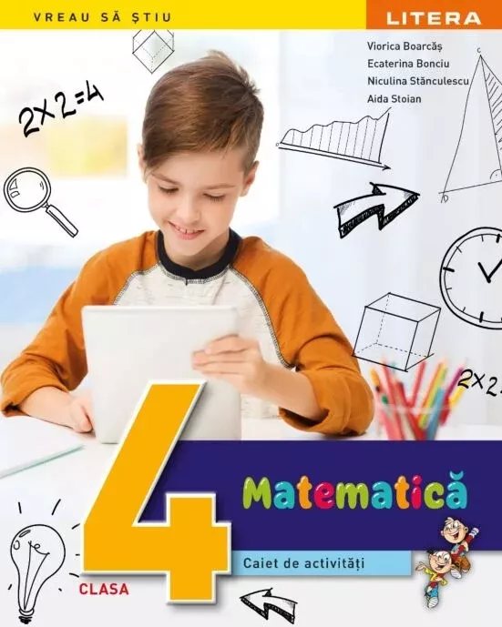 Matematica caiet de activitati clasa a IV-a 9786063378447