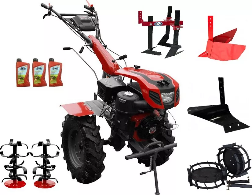 Motocultor Profesional Weima Wm 1100F-6 Viteze 16 Cp cu Diferential Roti