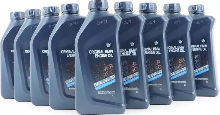 Pachet 9 buc Ulei motor BMW 5W30 Twinpower Turbo Oil Longlife-04 SAE 1l ...