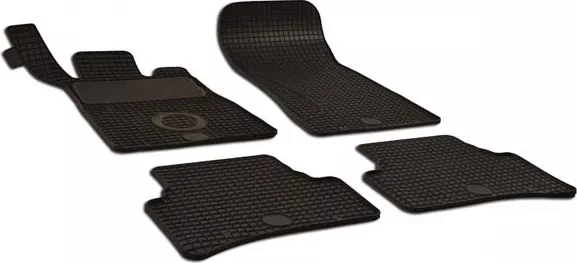 Set covorase auto din cauciuc tip tavita Mercedes W 203 C-Klasse 2000-2007 - domo.ro