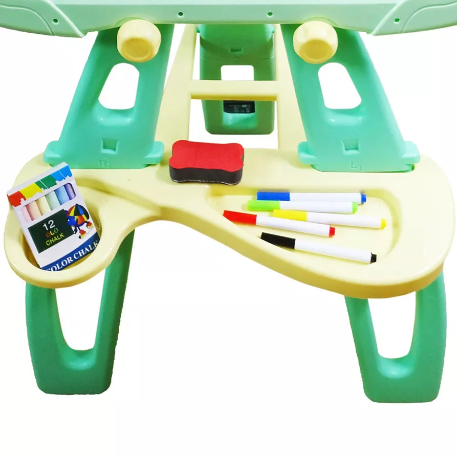 Tabla de Scris pentru Copii cu Creta Culori Litere si Cifre Magnetice 2 ...