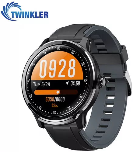 Ceas Smartwatch TKY-QS80 cu functie de monitorizare ritm cardiac ...