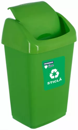COS GUNOI CAPAC BATANT RECICLARE ECO 35 L VERDE HEINNER hr-al-35v - domo.ro