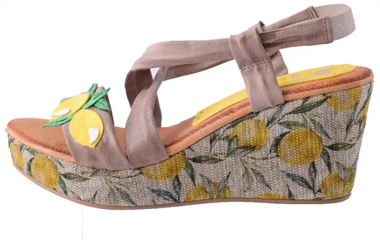 Sandale dama din piele naturala Marila 184MA-B2-36 taupe 184ma-b2-36 ...