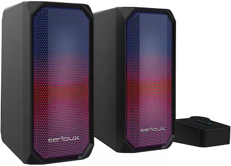 Boxe gaming 2.0 Serioux Kyro X522 Iluminare RGB 6W Bluetooth Negru srxs ...