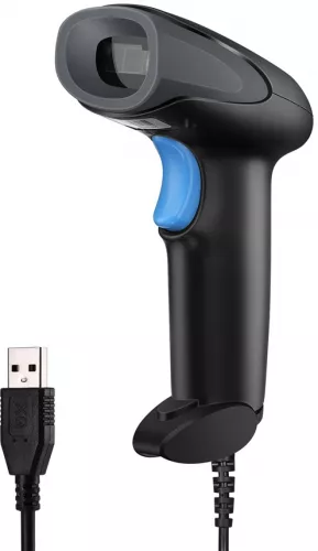 Cititor coduri de bare Eyoyo EY-019Y conectare prin cablu 1D 2D QR ...