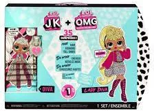 Set 2 Papusi LOL Surprise J.K. Diva si OMG Lady Diva 370162104 - domo.ro
