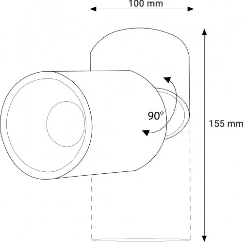 Spot LED 20W/ora 2280lm - 50 000 ore 4000K lumina naturala orientabil ...