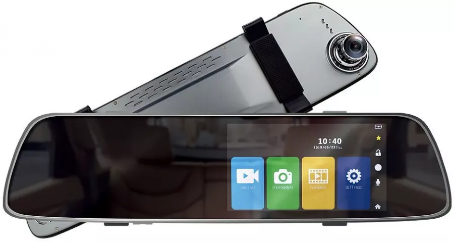 Camera auto DVR Voyager S2000 FullHD incorporata in oglinda osc-pni ...