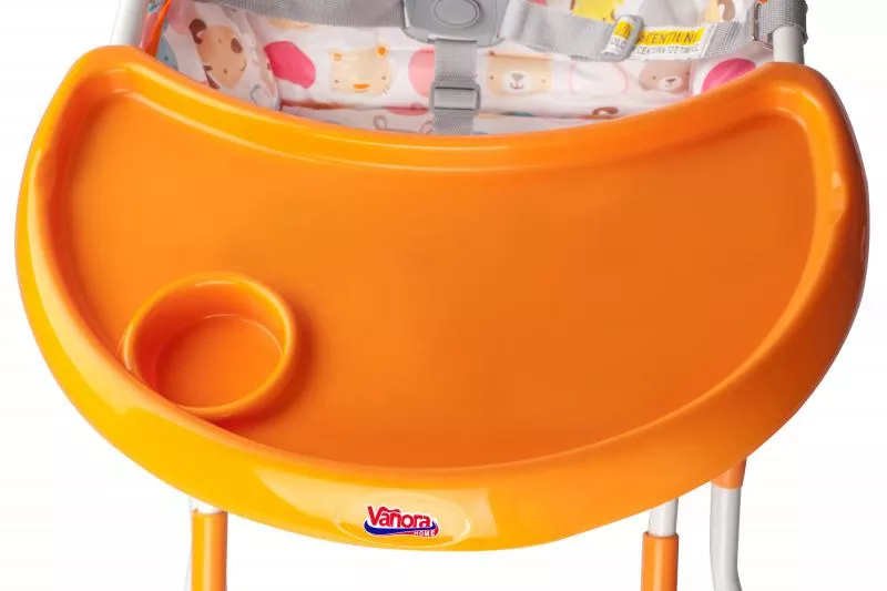 Scaun Hranire Bebe VHC15-ORG Portocaliu vhc15-org - domo.ro