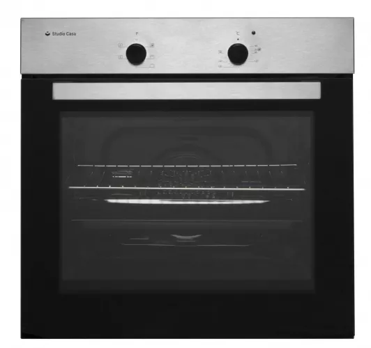 Pachet cuptor electric + plita gaz + hota telescopica Studio Casa Trio Mirage Iseo Clasa A 56L 6 ...