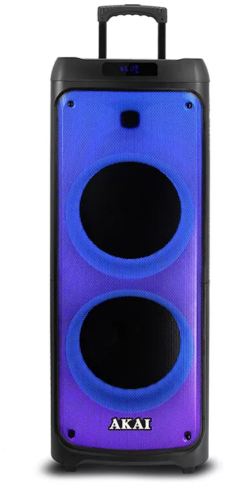 Boxa portabila Akai PARTY SPEAKER 1010 Bluetooth 100W USB display LED ...