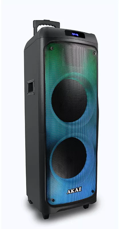 Boxa portabila Akai PARTY SPEAKER 1010 Bluetooth 100W USB display LED ...
