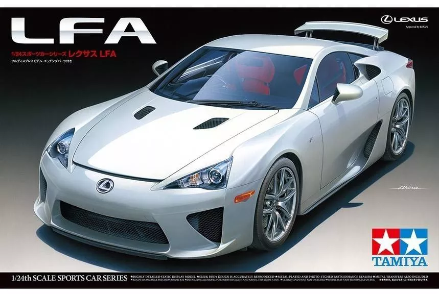 Kit de construit auto Lexus LFA V10 Roadversion / Lungime 18.8 cm ...