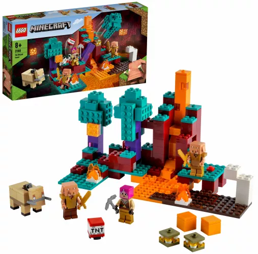 Lego minecraft - padurea deformata - 287 piese L21168 - domo.ro