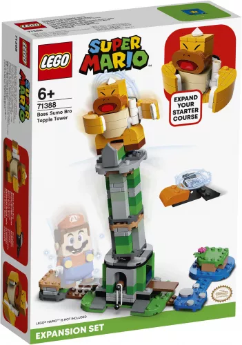 Lego super mario set de extindere turn basculant Seful sumo bro - 231 ...