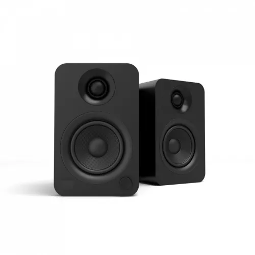 Boxe active KANTO YU NEGRU MAT 70W RMS BLUETOOTH aptX difuzoare Kevlar ...