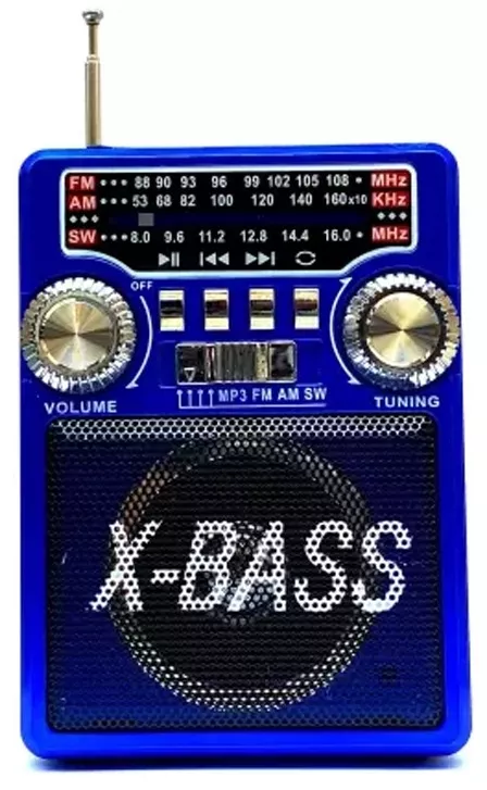 Radio FM Portabil pe 3 Benzi FM/AM/SW Port USB Intrare Card SD Design ...