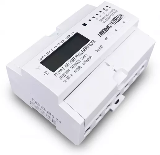 Contor trifazat inteligent IVAP WiFi pentru monitorizare energie ...