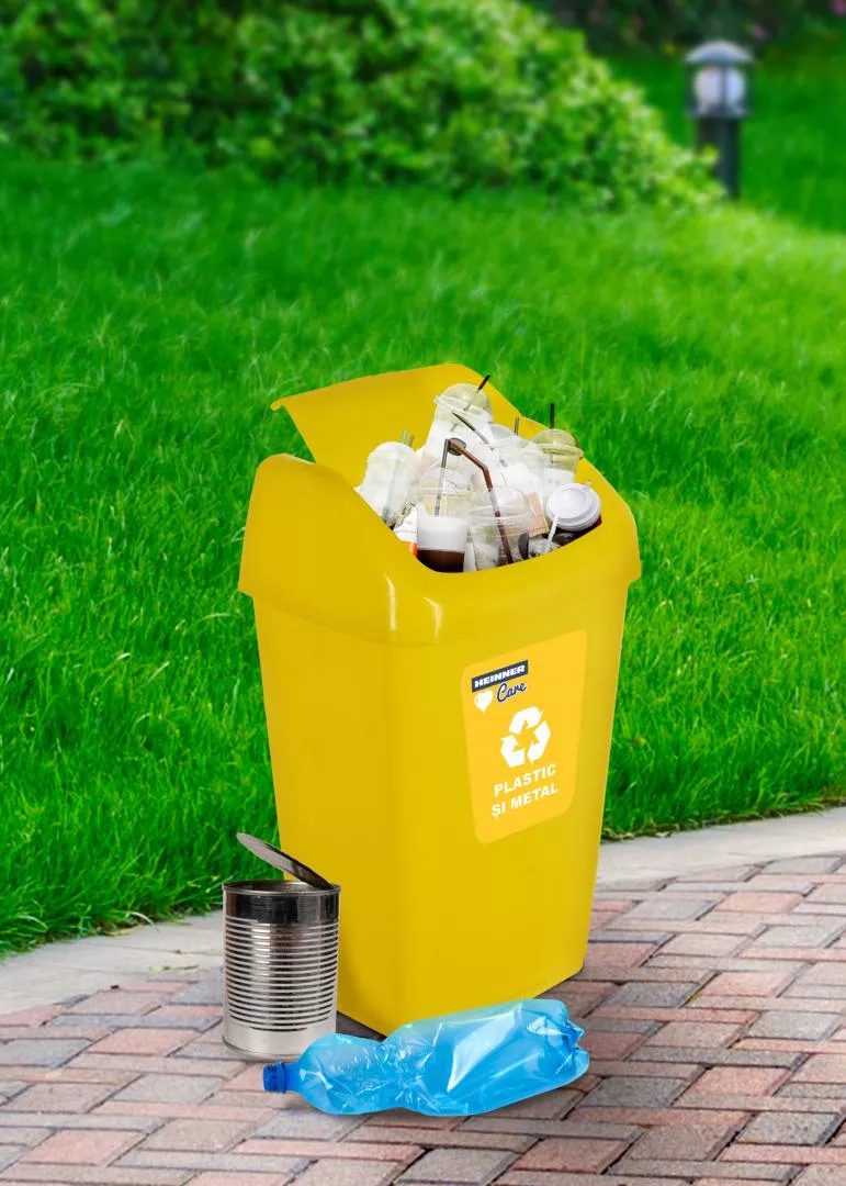COS GUNOI CAPAC BATANT RECICLARE ECO 35 L GALBEN
