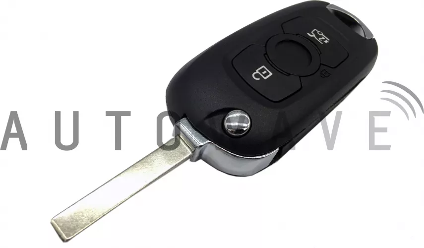 Opel/Vauxhall Astra K 3 Button Flip Remote AUTRK0120 - domo.ro