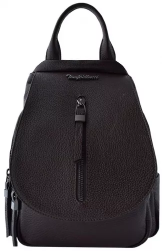 Geanta dama din piele naturala marca Tony Bellucci 0311-286-02-64 maro - domo.ro