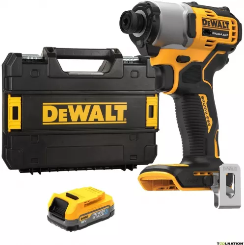 Masina de insurubat cu impact Dewalt DCF840E1T 18V cu acumulator dcf840e1t-xj - domo.ro