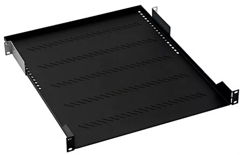 Raft fix perforat pentru rack 19inch Triton 1U max. 40kg adancime 750mm ...