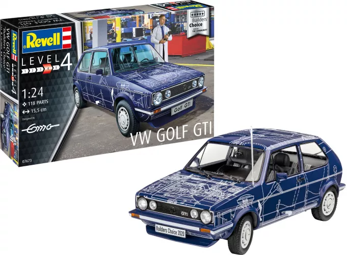 Machete Revell - Model Set VW Golf Gti Builders Choice 1bi9_12709342 ...