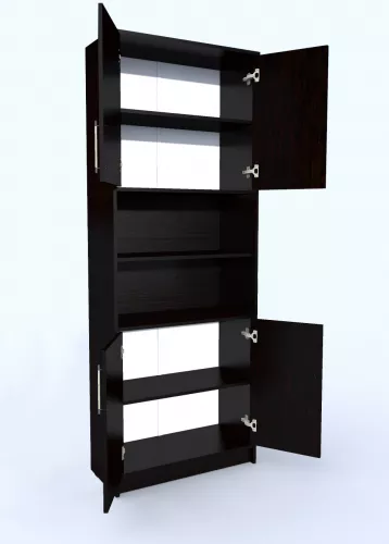Dulap Iris 4 usi wenge Irisdulap4usiwenge - domo.ro