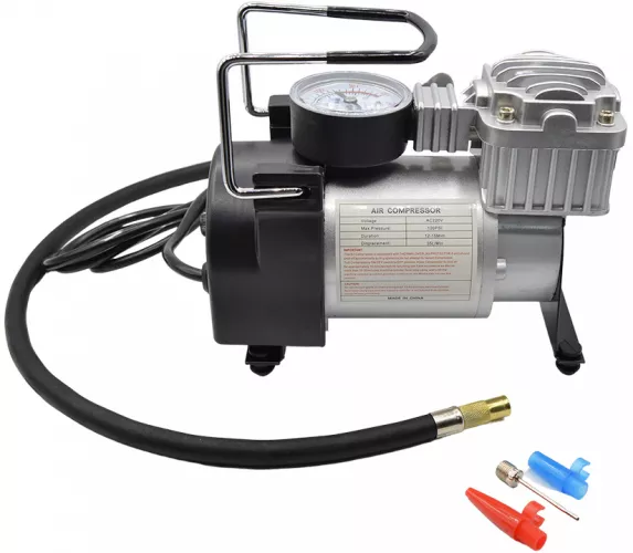 Compresor auto cu manometru MRKT5368 - domo.ro