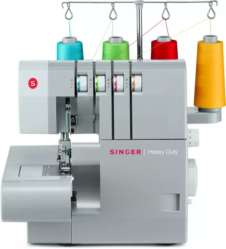 Masina de cusut si surfilat Singer 14 HD 854 Triplock 1300 imp/min Gri ...