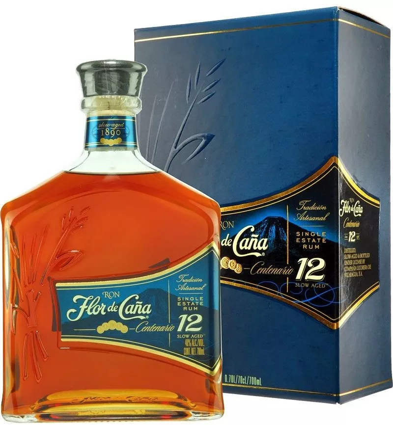 Rom Flor De Cana Rum 12 Ani 40 0.7L DB0000006566 - domo.ro