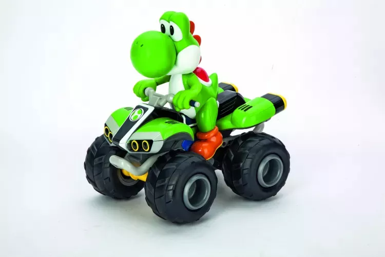 Carrera - quad cu telecomanda 24ghz - mario kart yoshi - quad