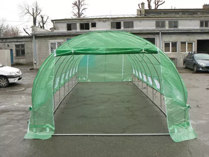 Solar de gradina 3x10 m 30 mp teava galvanizata solar3x10 - domo.ro