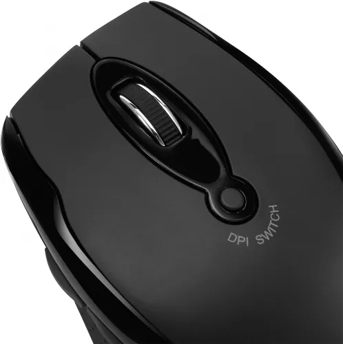 Mouse Optic ADESSO Ergonomic Wireless 1600 DPI Mini USB Receiver iMouse ...