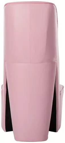 Scaun design toc inalt roz piele ecologica 248648 - domo.ro