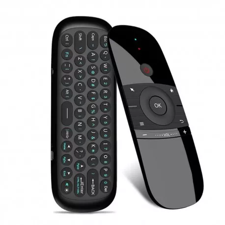 Telecomanda 4in1 Airmouse Techstar® W1 Wireless Telecomanda Tastatura ...