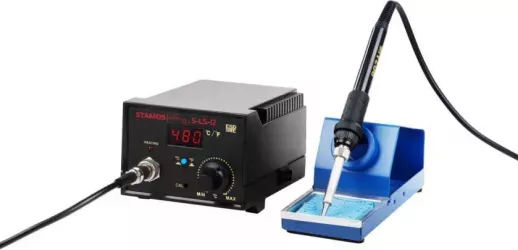 Statie de lipire cu letcon si stativ 65W S-LS-12 Basic Stamos 10021020