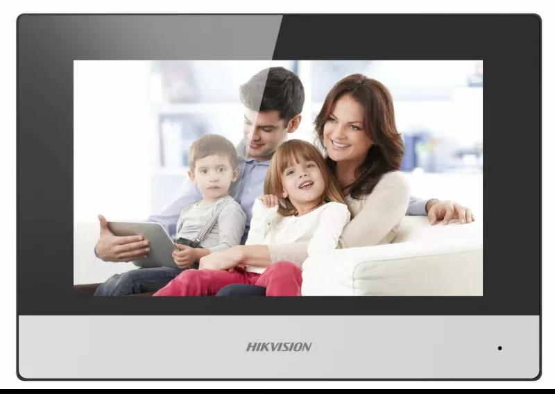 MONITOR videointerfon modular HIKVISION ecran LCD 7 and color cu touch ...